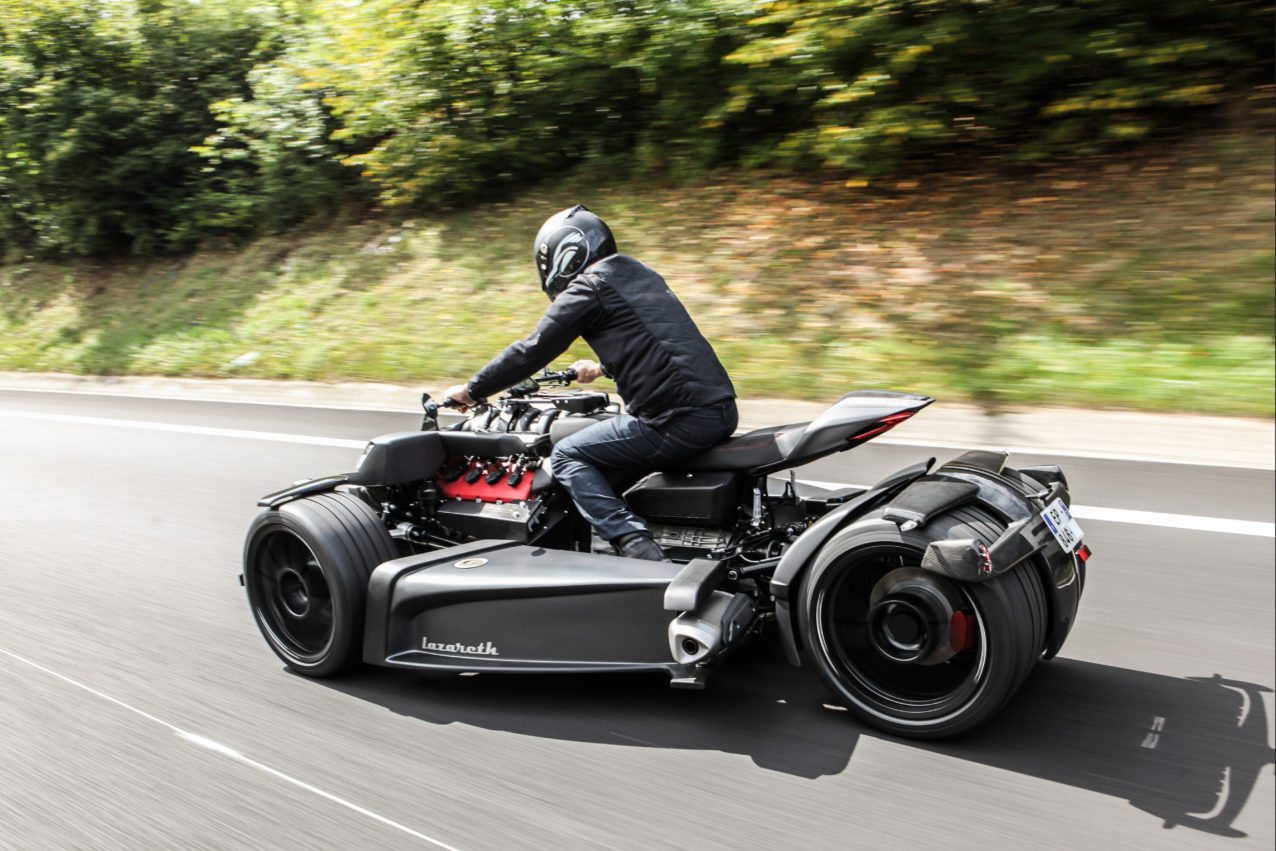 Lazareth Wazuma V8M - a V8-Powered Trike