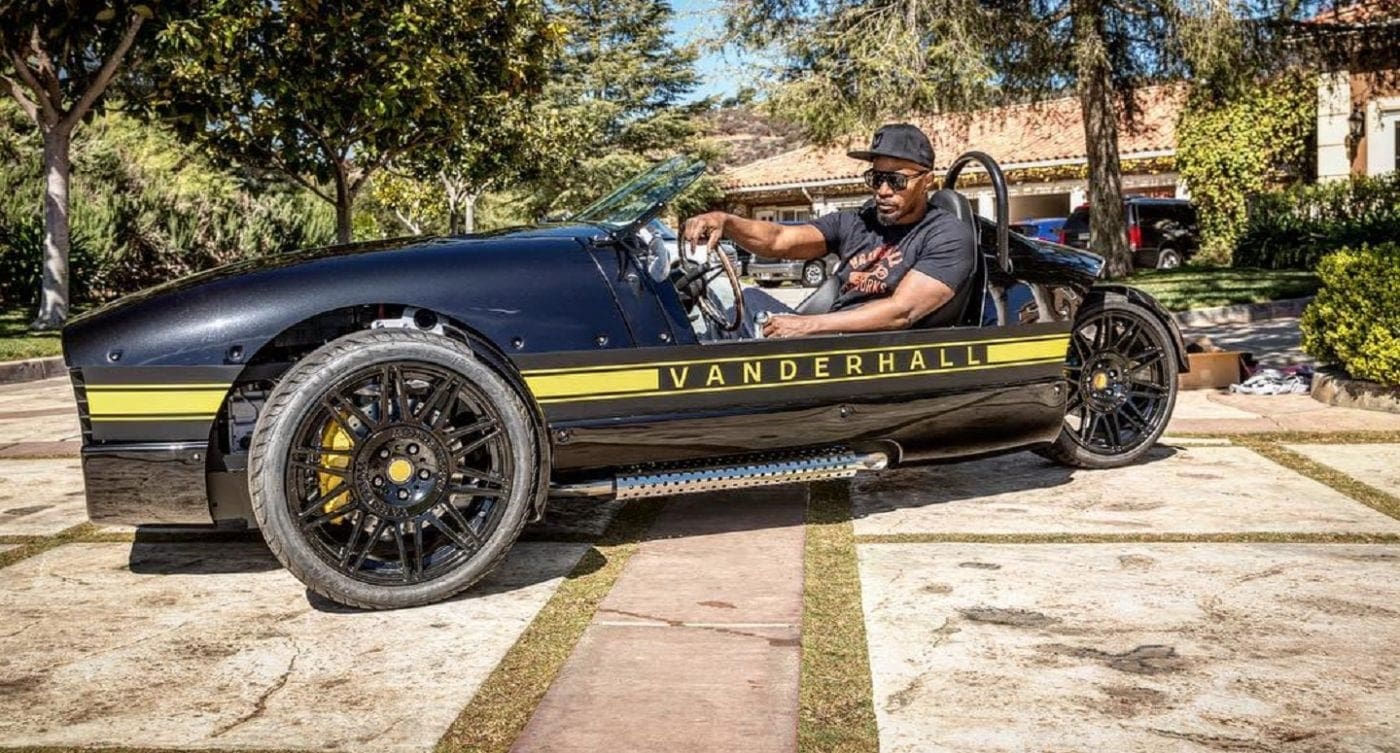 Jamie Foxx Takes Delivery of Customized Vanderhall Venice