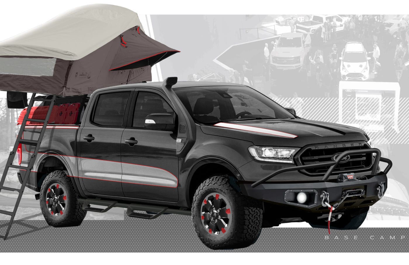 Custom Ford Rangers Arrive at SEMA