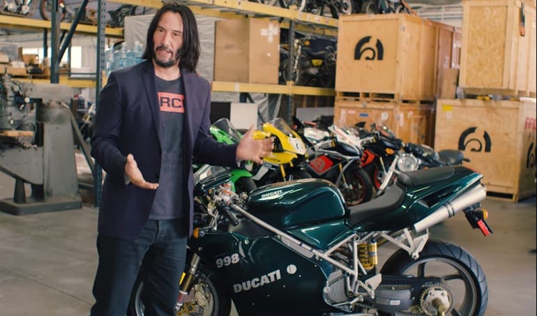 Keanu Reeves' Motorcycle Collection
