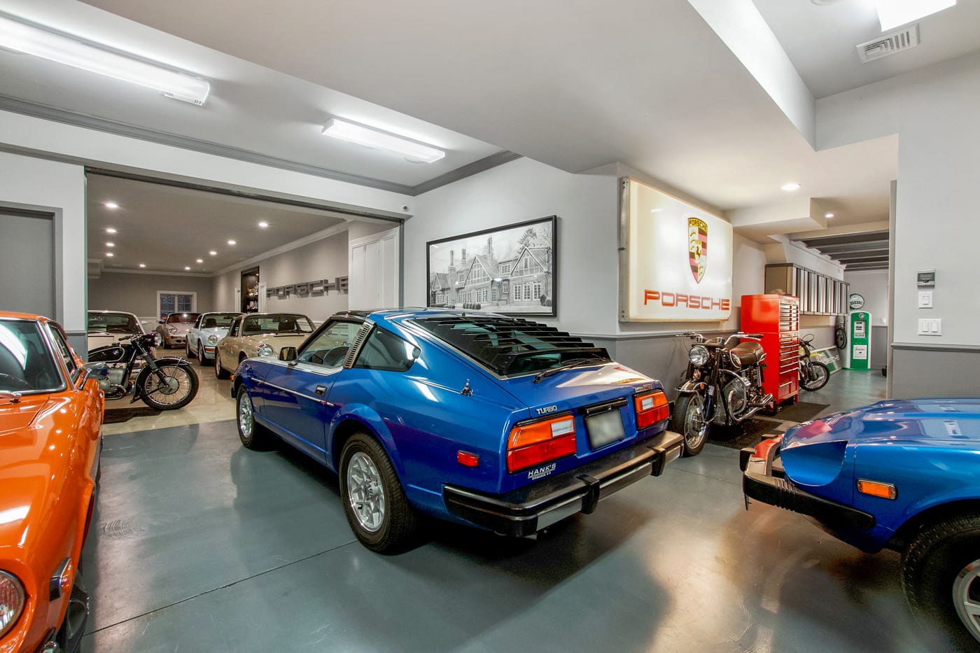 New York Estate With Garage Built for a Car Collection