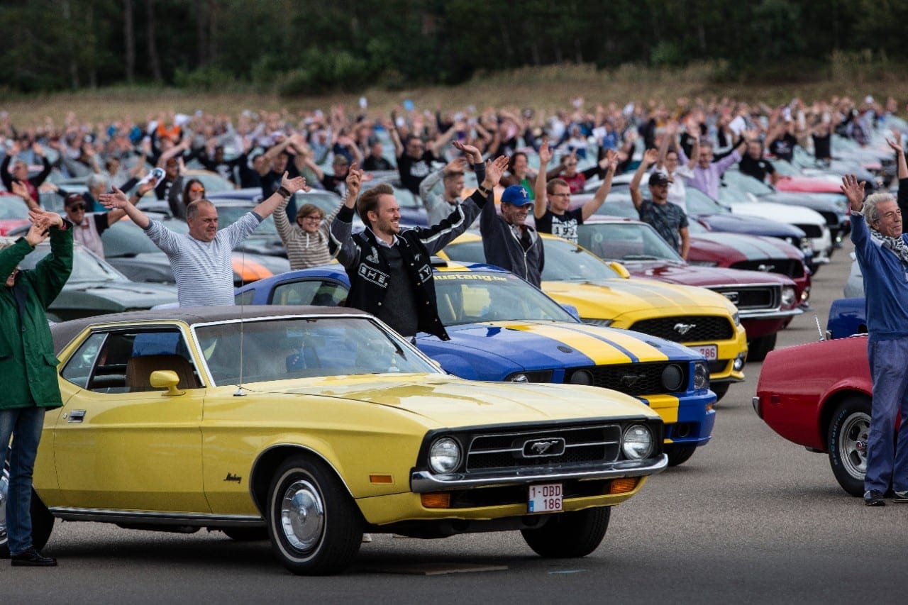 Ford Sets New World Record for Largest Mustang Show