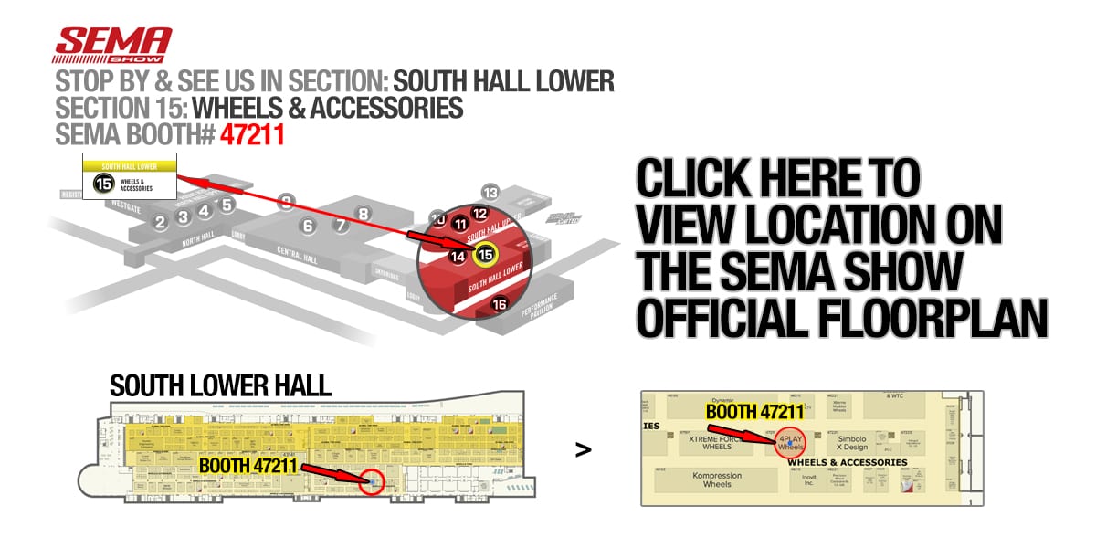 4Play Wheels Heading to SEMA 2019 With Special Debut