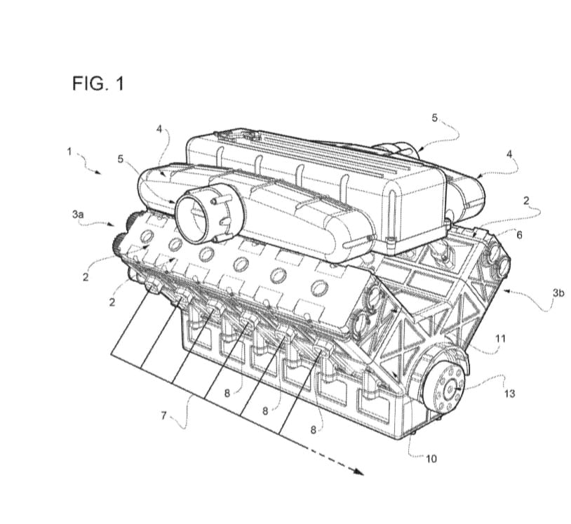 Ferrari Patents New Efficient V12 Engine
