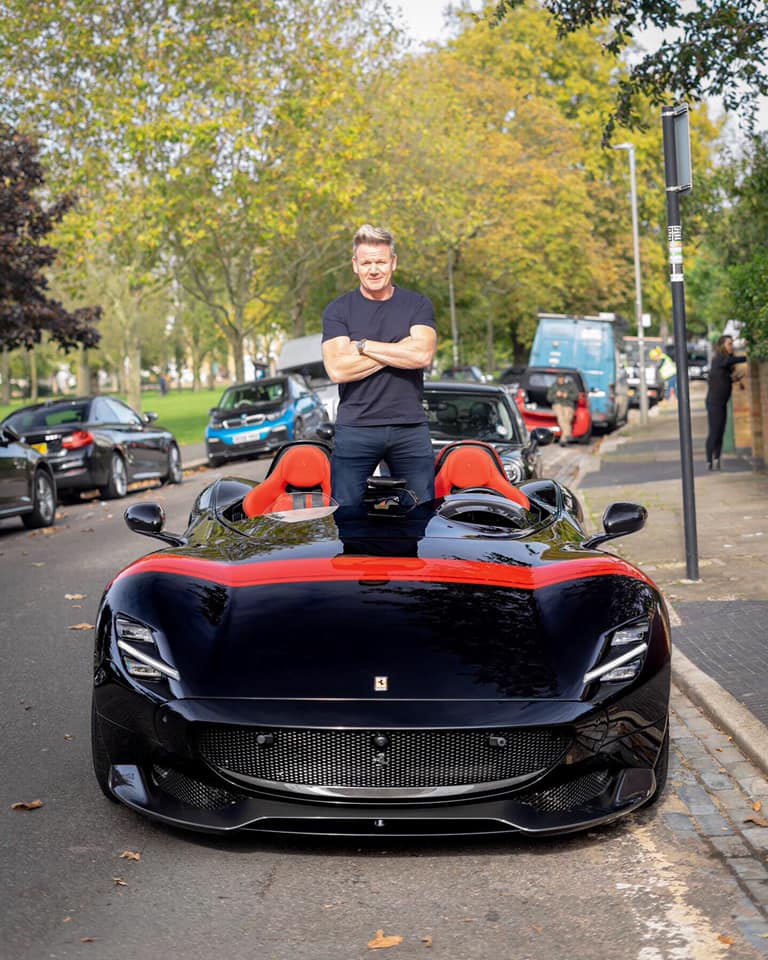 Gordon Ramsay's New Ferrari Monza SP2 is a Stunning Piece of Art