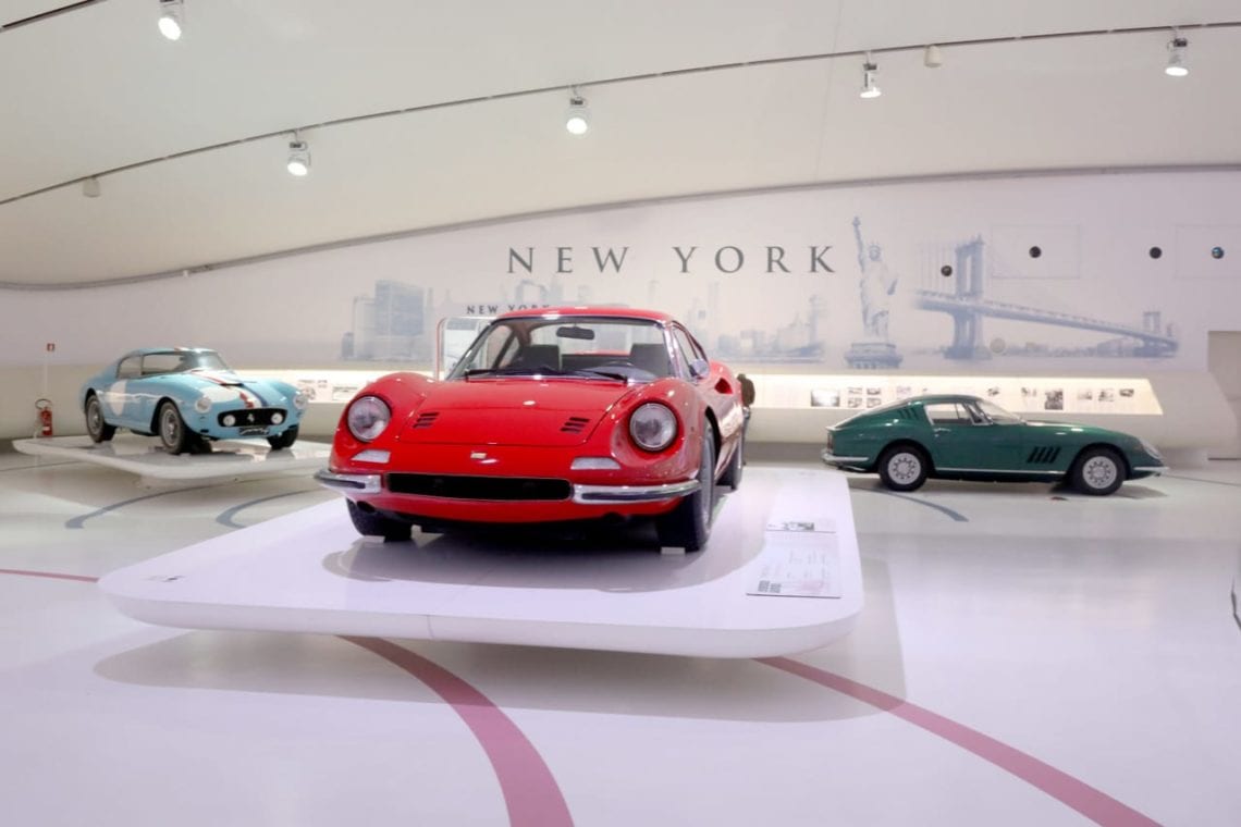 Ferrari Museum Debuts new Exhibit "Grand Tour"