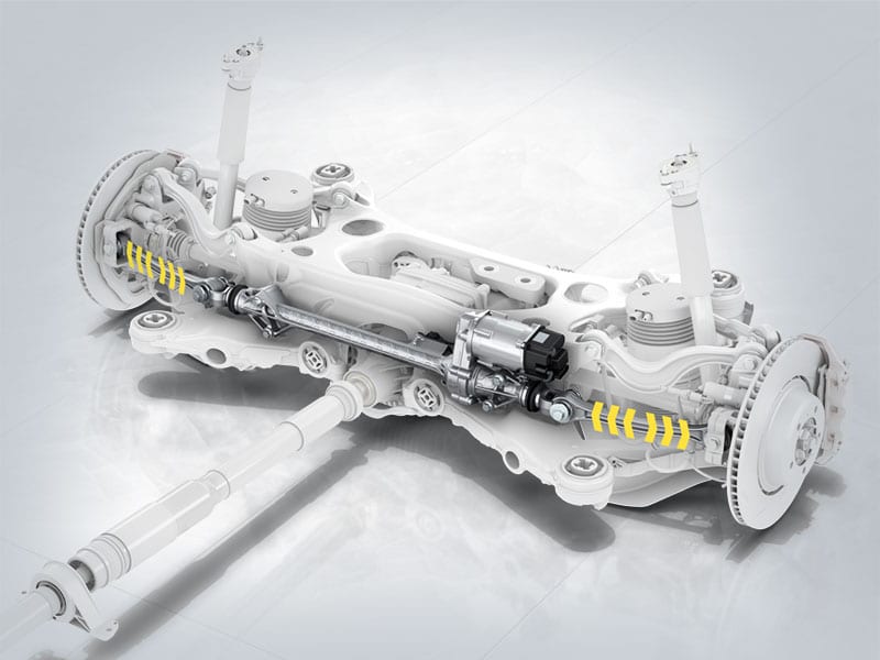 Porsche Active Suspension Management in Action