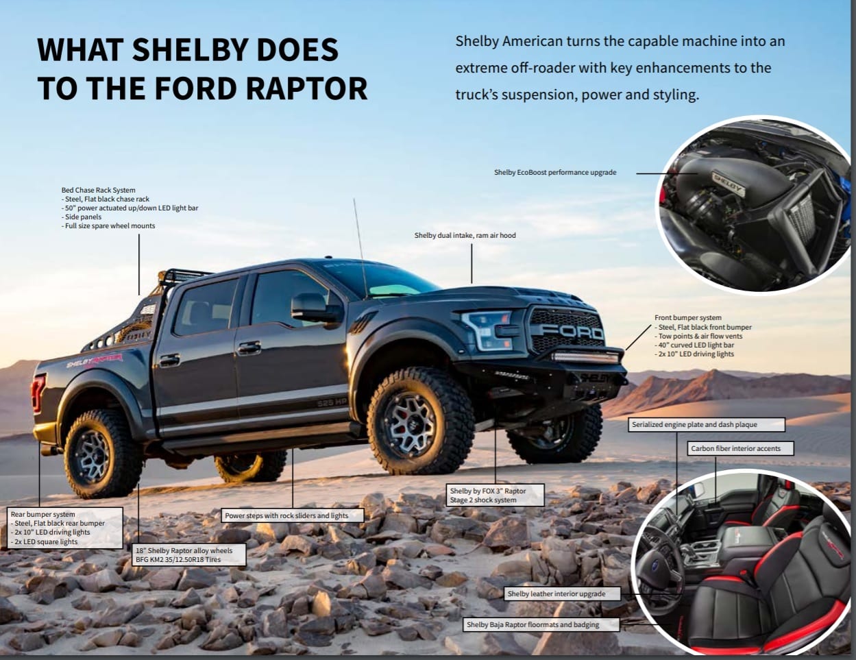 2020 Shelby Baja Raptor (1 of 250) For Sale