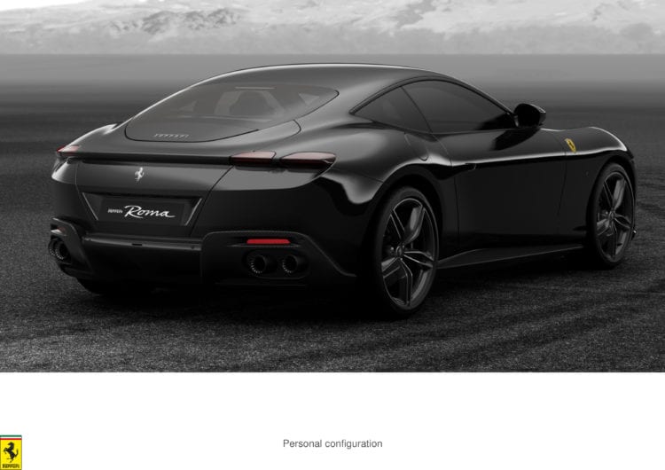 Ferrari Roma Configurator is Now Live