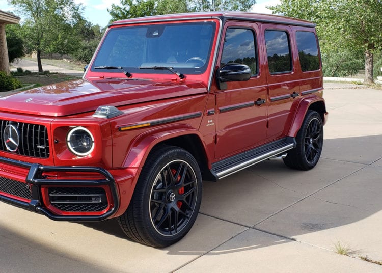 Rare designo Cardinal Red Metallic 2020 Mercedes-AMG G63 for Sale