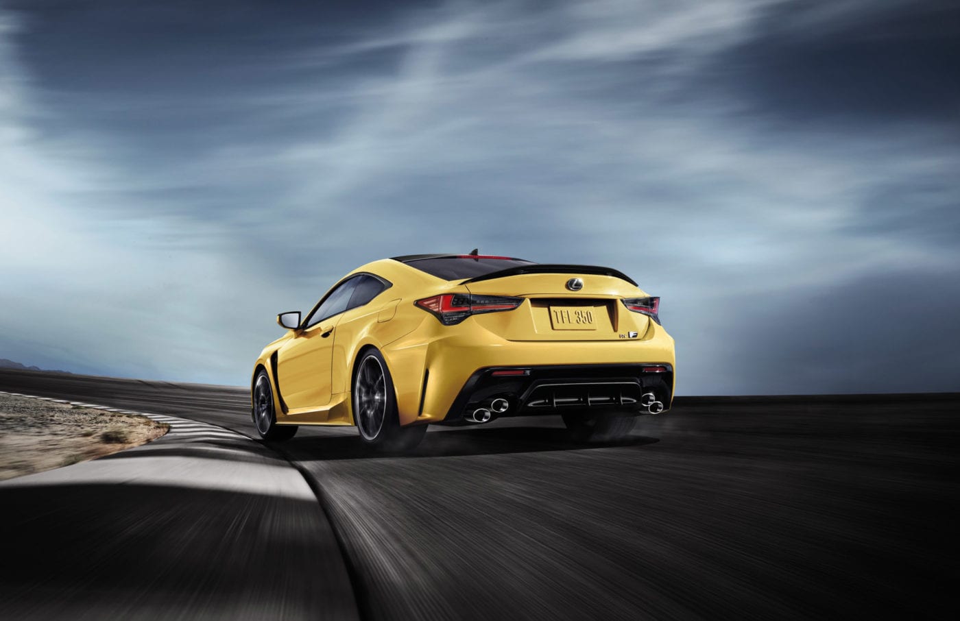 The 2021 Lexus RC F. Performance, Born of Refinement.