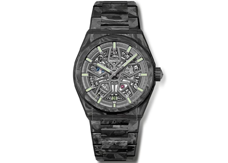 Zenith Releases A Full Carbon Fiber DEFY Classic Model