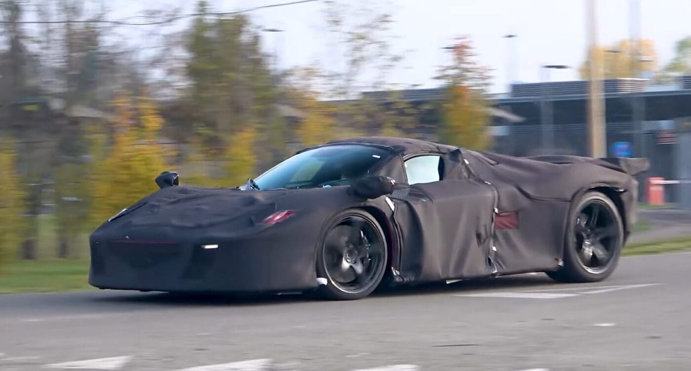 New Ferrari Icona Model Spied On the Streets