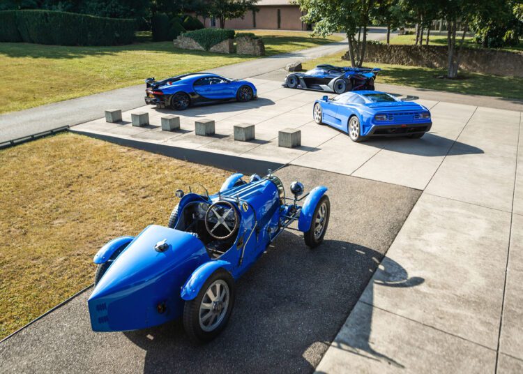 Bugatti's Signature French Racing Blue Color Will Be Updated For The ...
