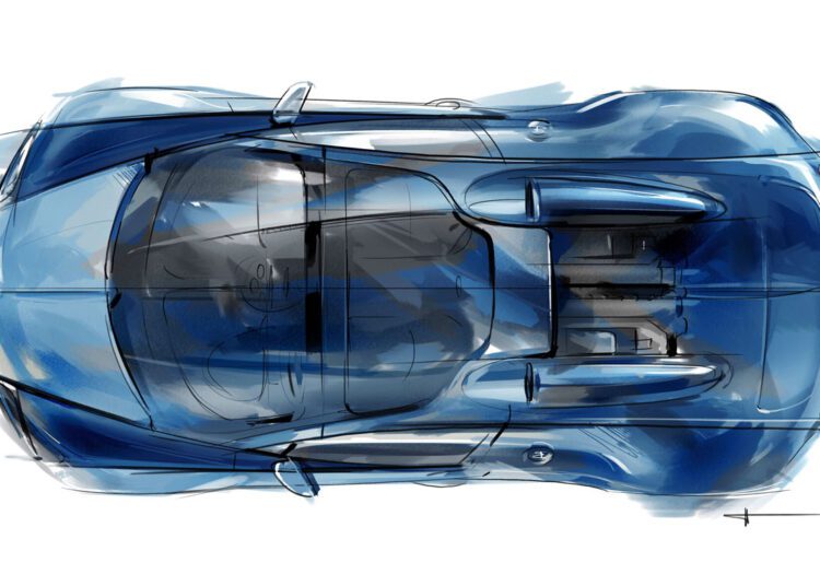 Bugatti's Signature French Racing Blue Color Will Be Updated For The ...
