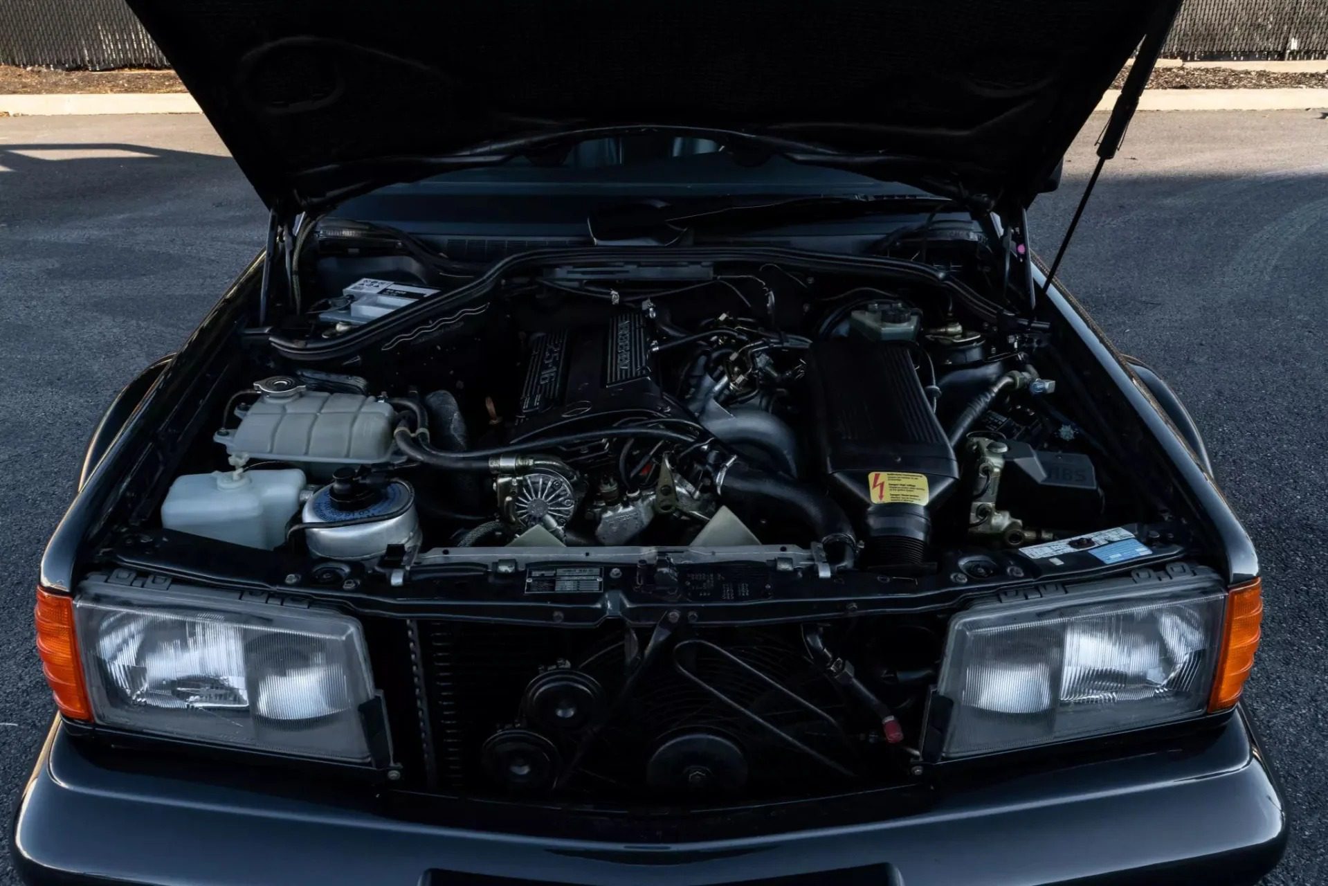 1990 Mercedes-Benz 190E Evolution II Finished In Blue-Black Metallic ...