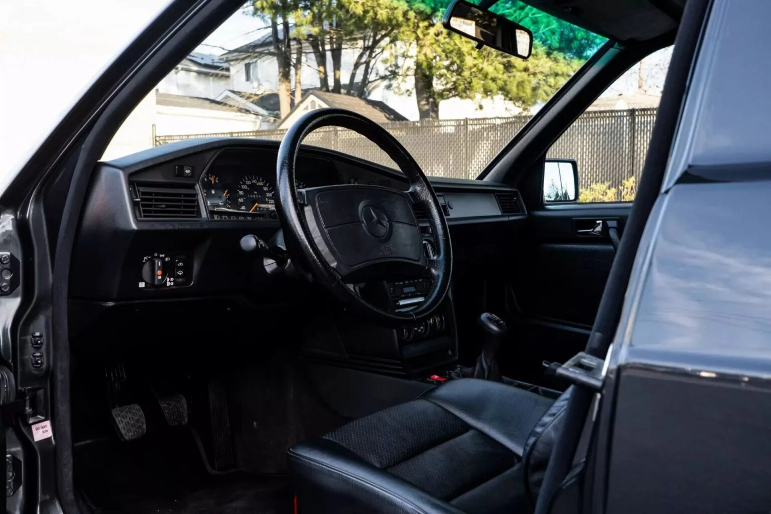 1990 Mercedes-Benz 190E Evolution II Finished In Blue-Black Metallic ...