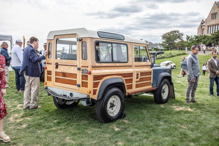 Introducing the Trophy•WD - A 1 of 1 “Woody” Electric Land Rover Defender