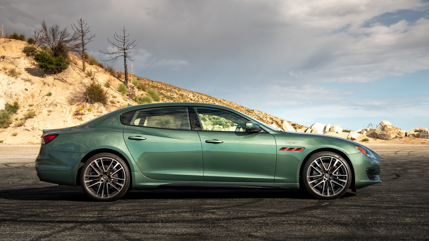 2022 Maserati Quattroporte Trofeo Review: Good Looks And Old School Flare