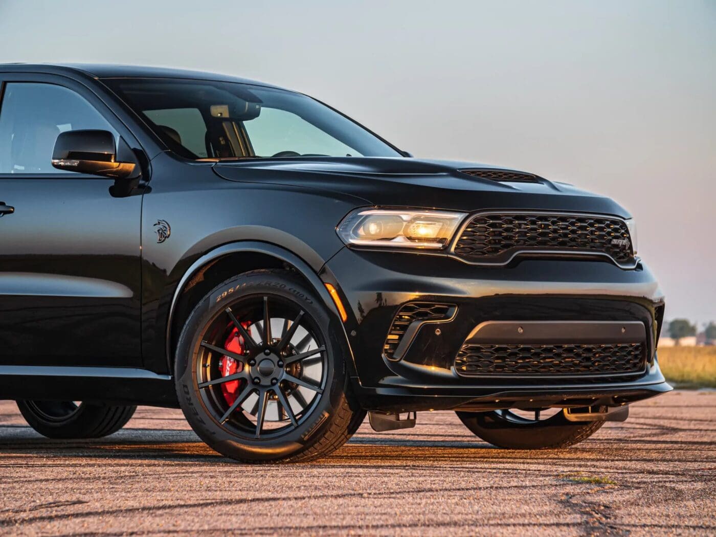 Watch Hennessey's Dodge Durango Race A Lamborghini Aventador