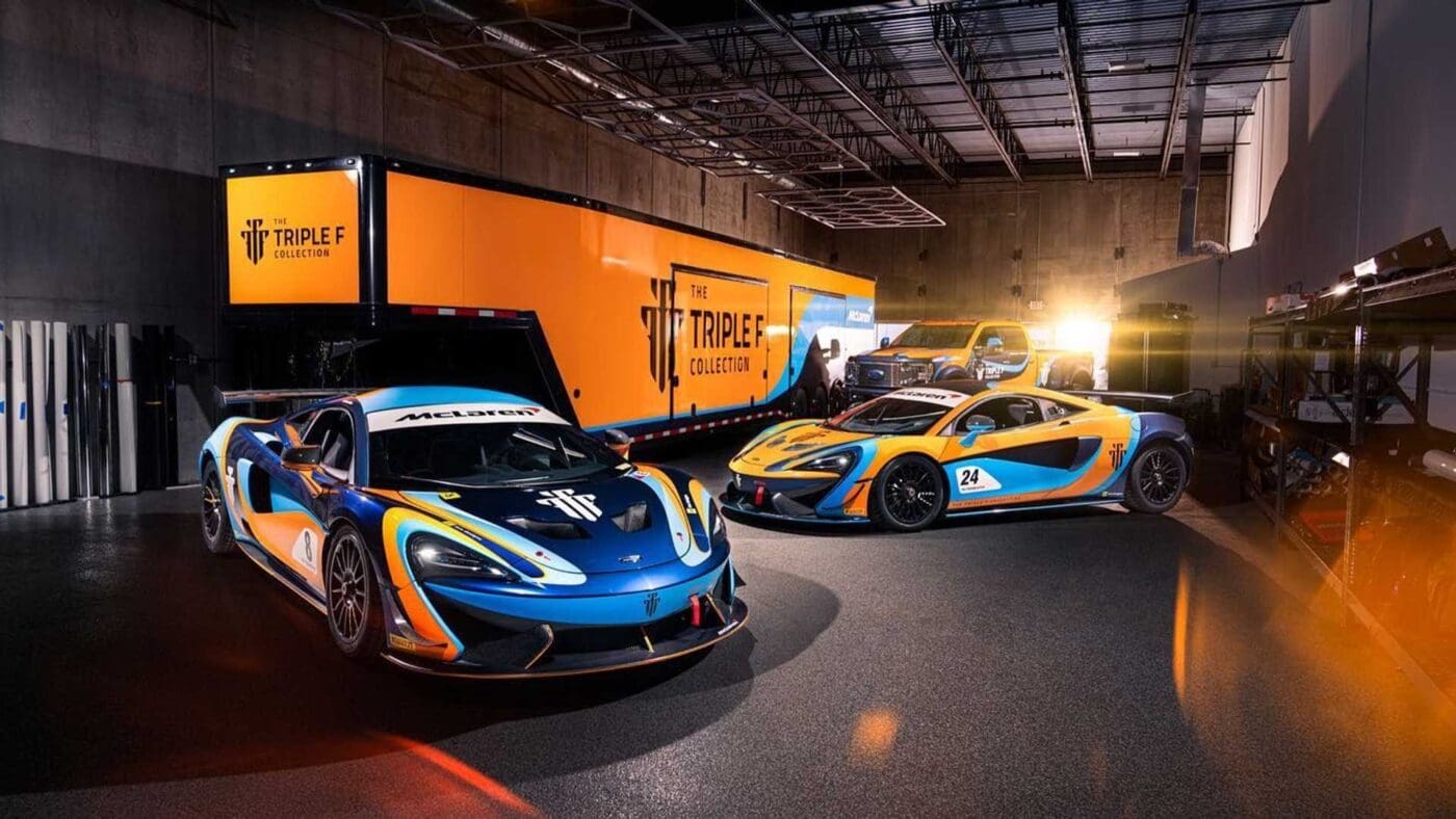 Triple F Collection Takes Two New McLaren 570S GT4s Out On The Road