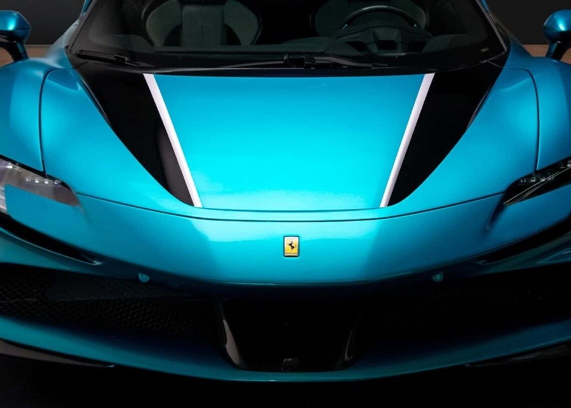 Ferrari Tailor Made SF90 Spider Inspired By The Northern Lights