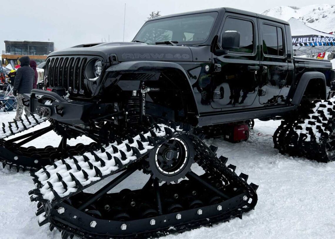 AMW4x4 and Helltraxx Introduce New Epic Snow Adventure Vehicle