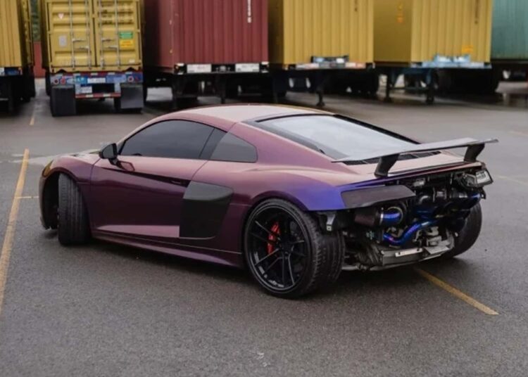 1,400HP Sheepey Race Twin-Turbo 2017 Audi R8 V10 Plus For Sale