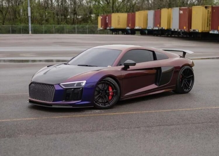 1,400HP Sheepey Race Twin-Turbo 2017 Audi R8 V10 Plus For Sale