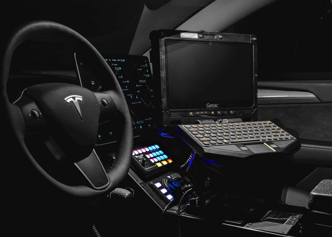 Unplugged Performance Creates A Tesla Model Y Police Car