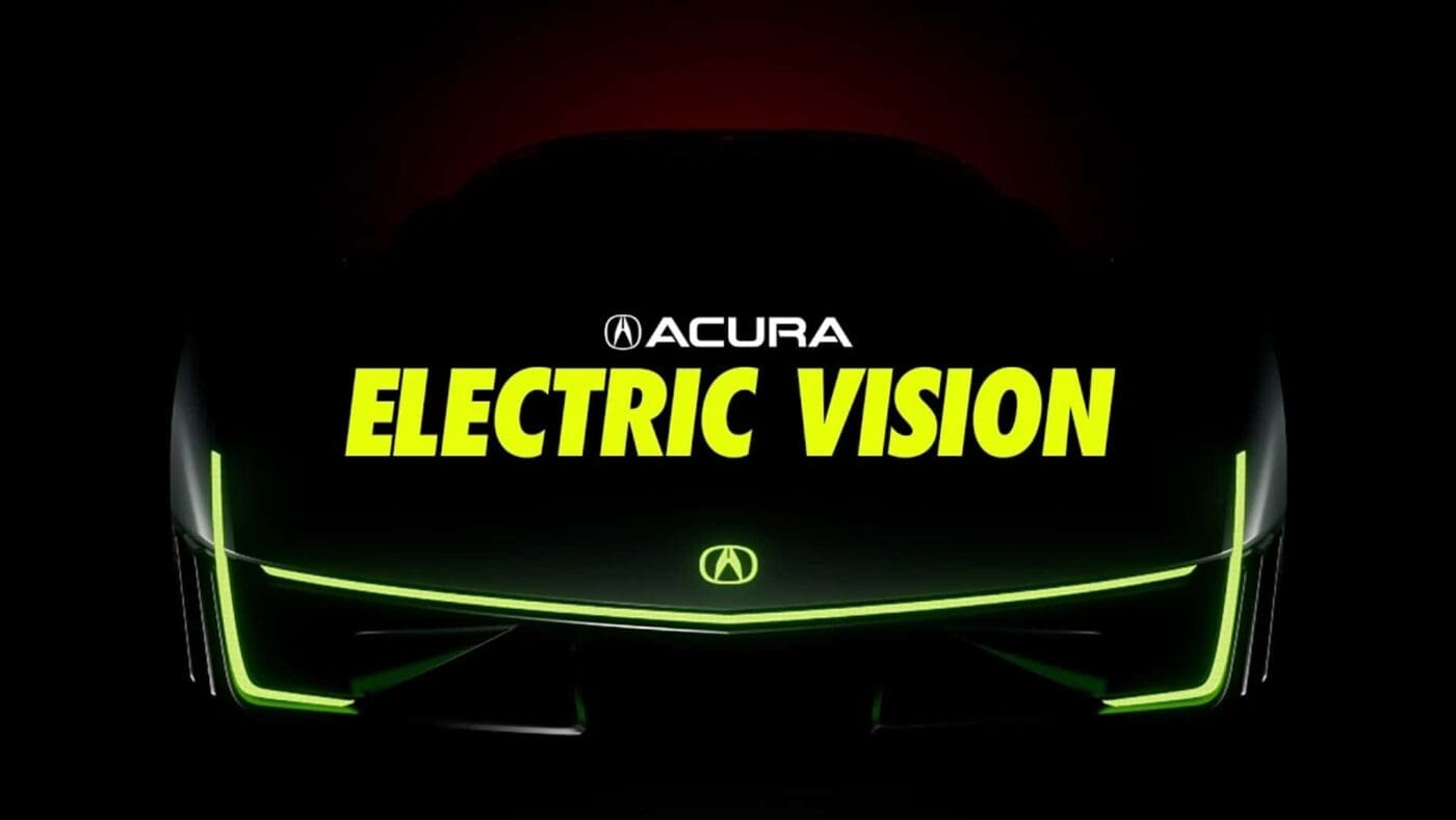 Acura's New Electric Vision & High-Performance SUV Debut At Monterey