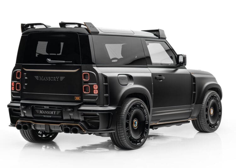 MANSORY Unveils Its New Exclusive Defender Black Edition