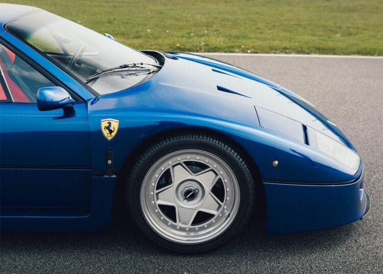 CURATED Welcomes An "Aqua Blue Metallic" 1989 Ferrari F40 To Its Miami ...