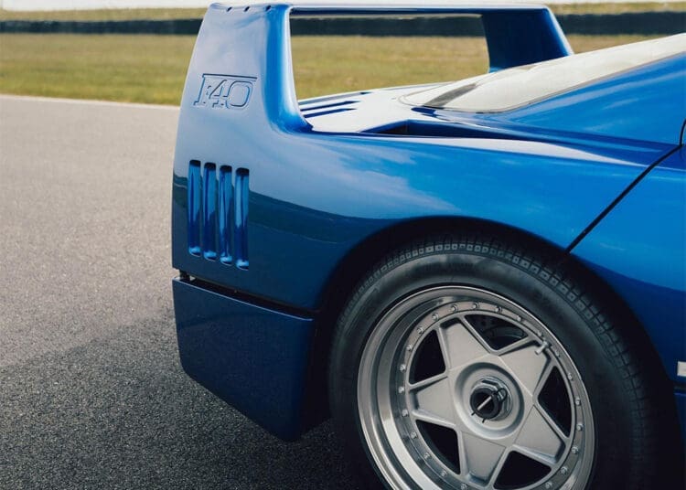 CURATED Welcomes An "Aqua Blue Metallic" 1989 Ferrari F40 To Its Miami ...