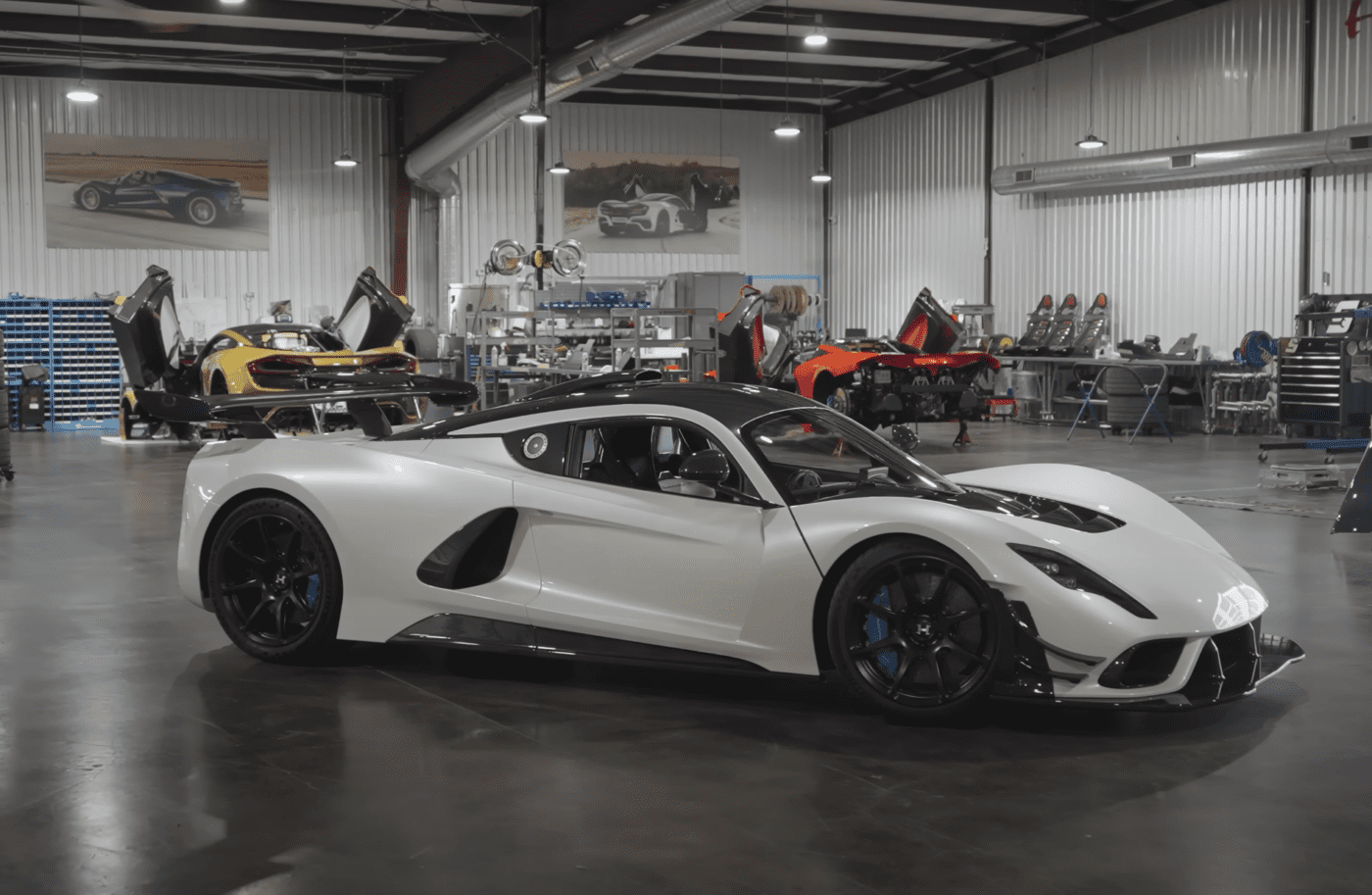 Watch The Hamilton Collection Drive The New Hennessey Venom F5 Revolution