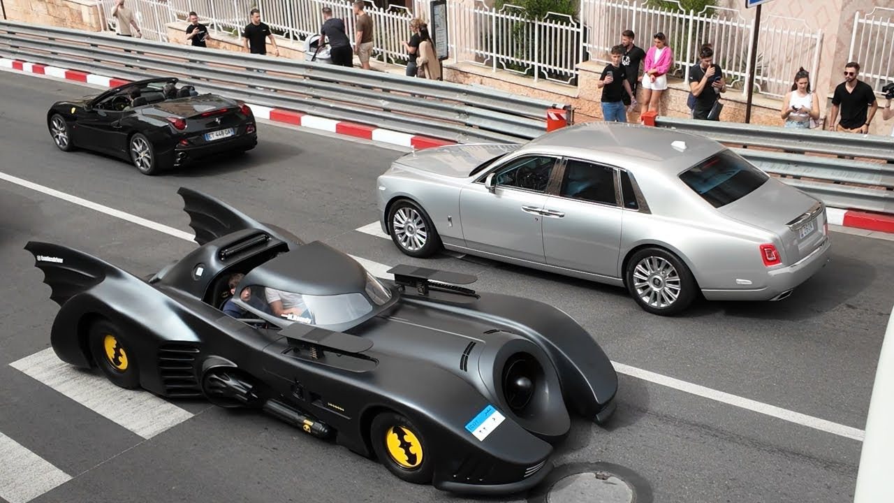 Watch The Batmobile Driving On The Streets Of Monaco