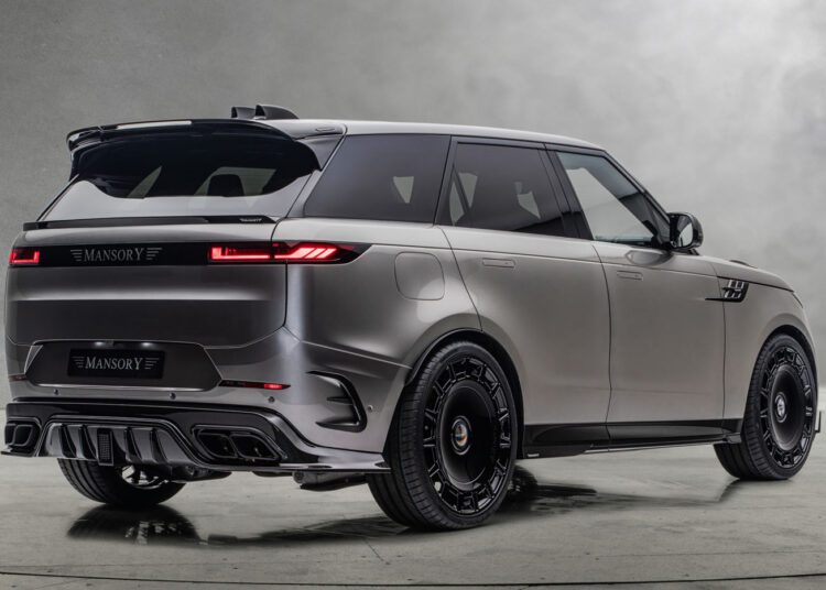 Mansory Reveals New Range Rover Sport SV Customizations