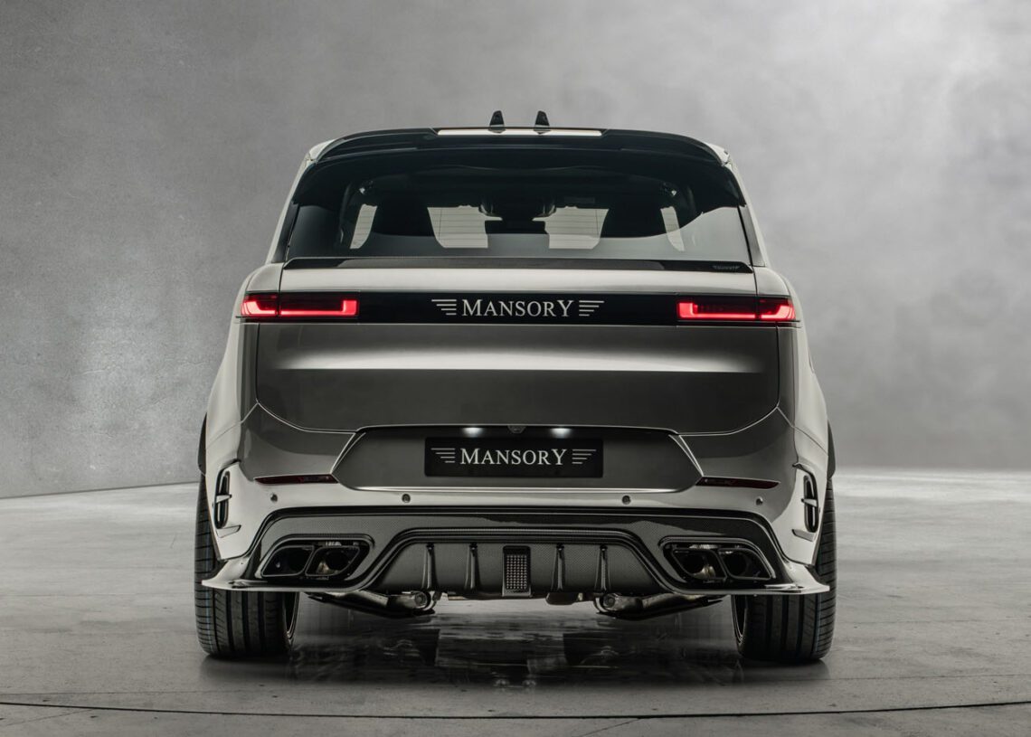 Mansory Reveals New Range Rover Sport SV Customizations