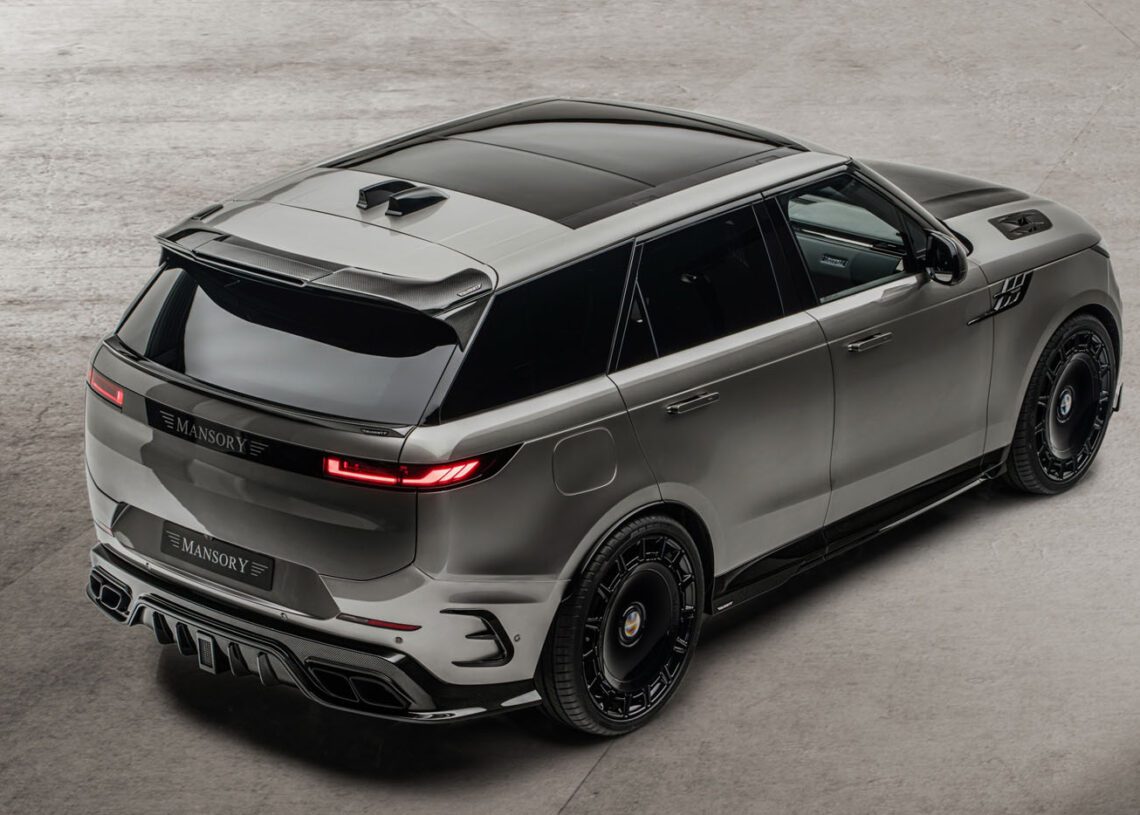 Mansory Reveals New Range Rover Sport SV Customizations