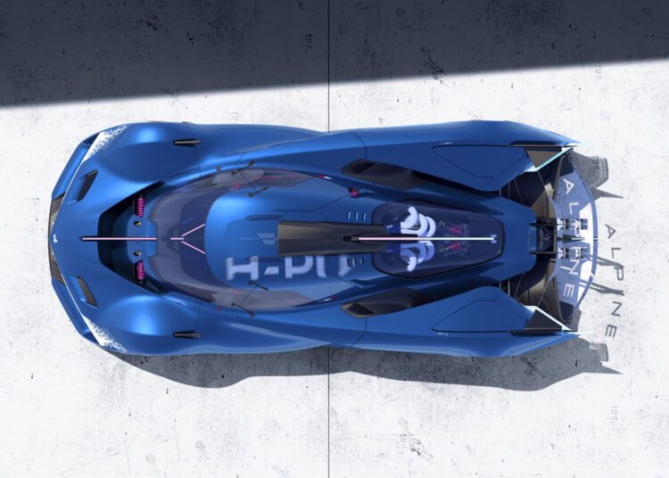 Alpine Unveils New 740HP Hydrogen Alpenglow HY6 Supercar