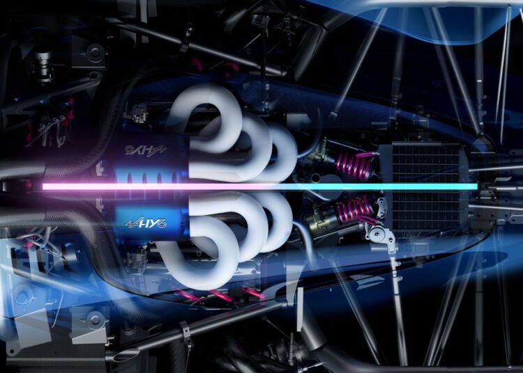 Alpine Unveils New 740HP Hydrogen Alpenglow HY6 Supercar