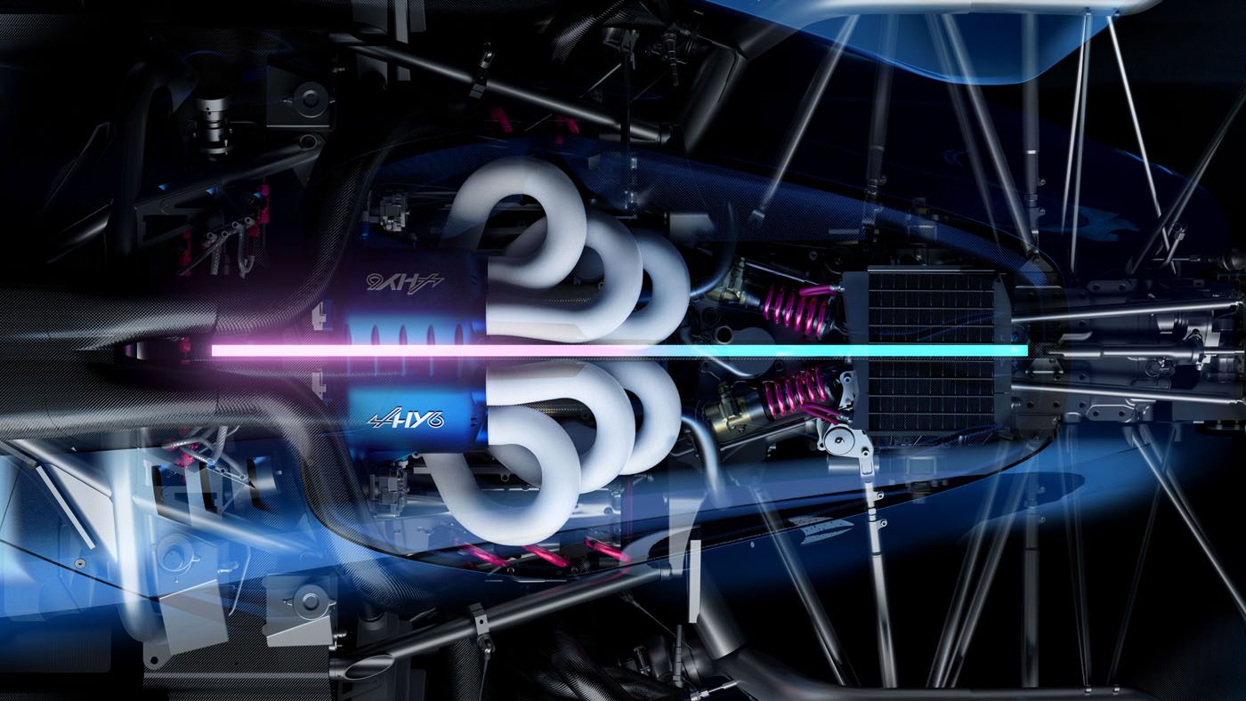 Alpine Unveils New 740HP Hydrogen Alpenglow HY6 Supercar