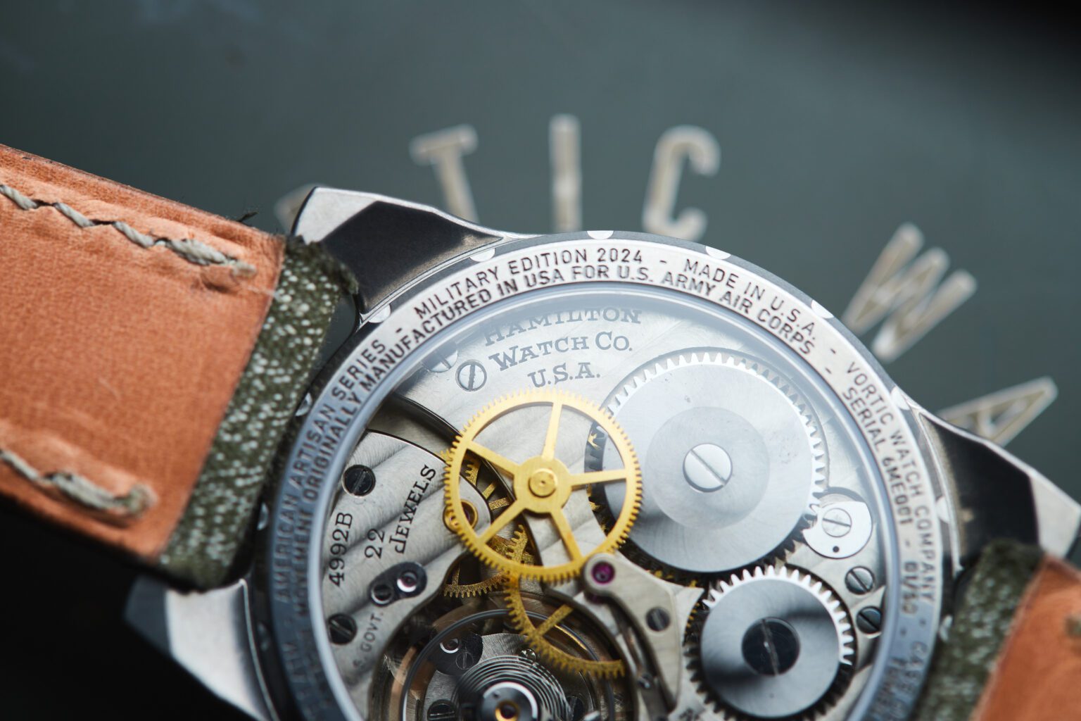 American Craftsmanship Reimagined: Vortic Watch Company’s Tribute to Military Heritage and ...