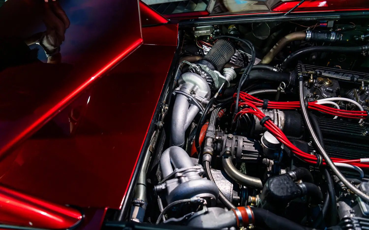 Rare 1-of-2 1980 Lamborghini Countach LP400 S Turbo For Sale