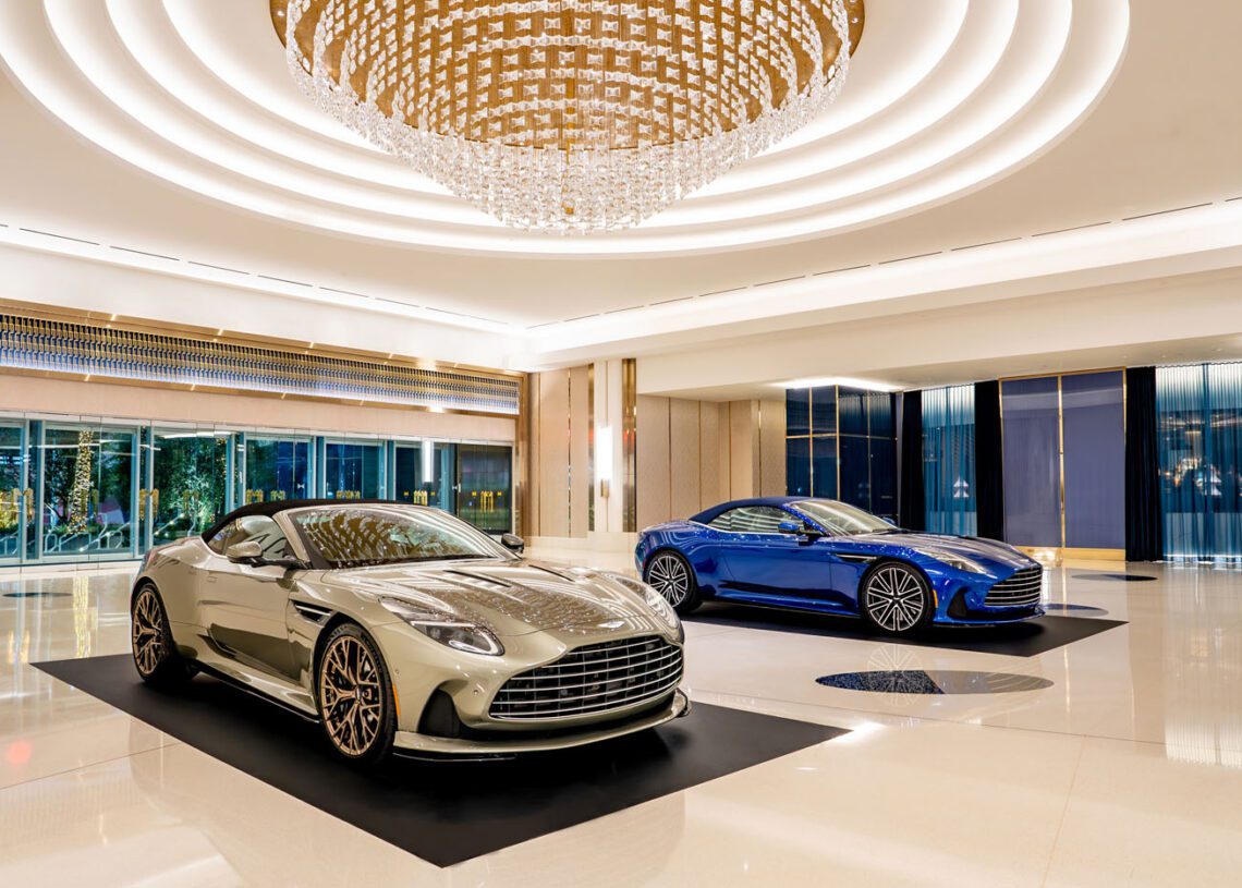 Aston Martin Displays $18 Million Car Collection At Fontainebleau Las Vegas