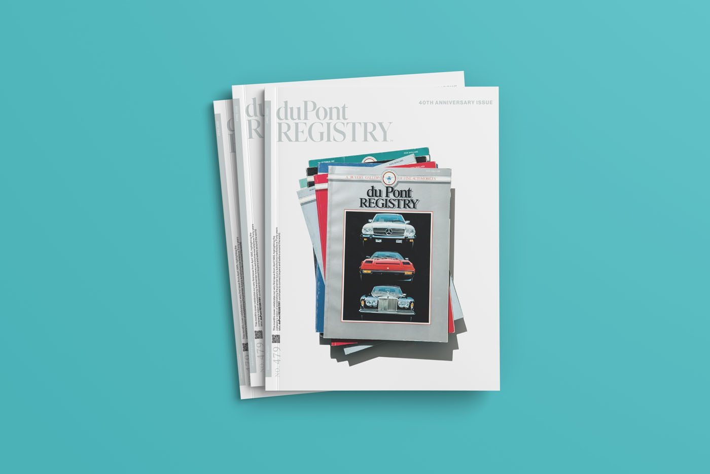 duPont REGISTRY 40th Anniversary - Cover Cars: 1992