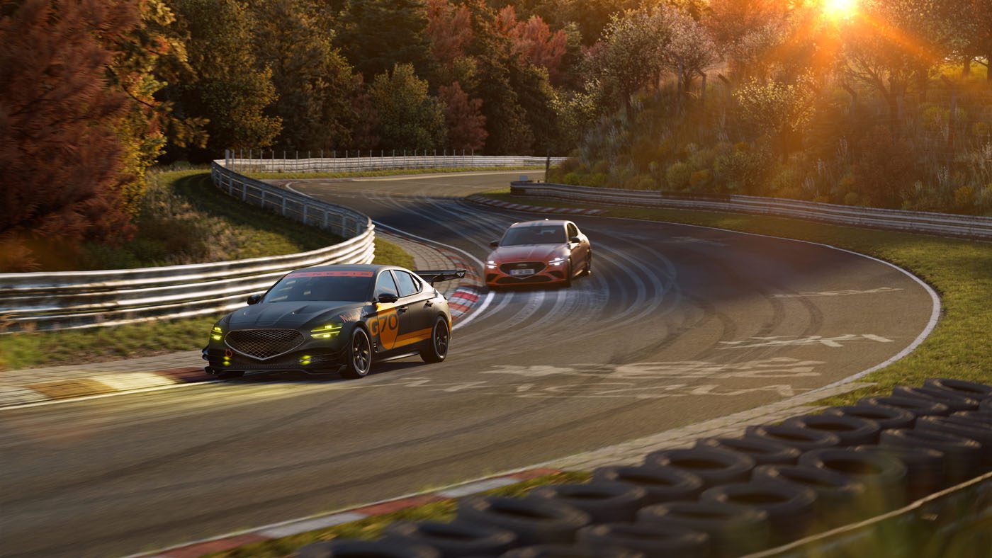 Genesis Unveils New G70 Track Day Special Concept