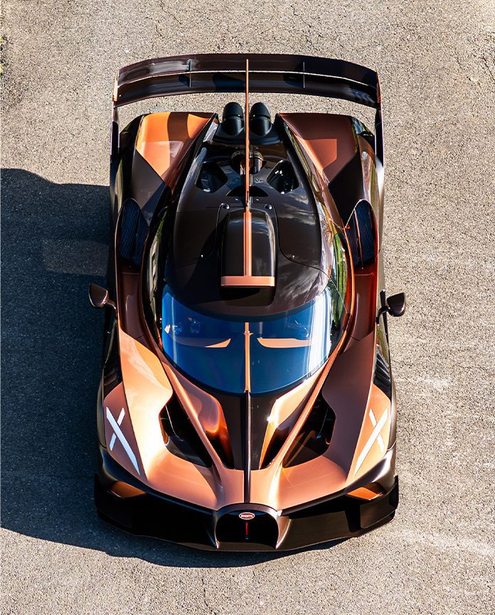 Check Out This 1-of-1 $4.7M Bugatti Bolide Finished In Copper And Brown ...