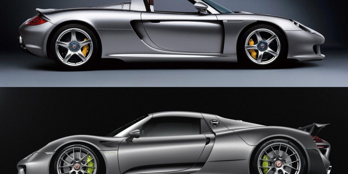 Comparison: Porsche Carrera GT Vs Porsche 918 Spyder