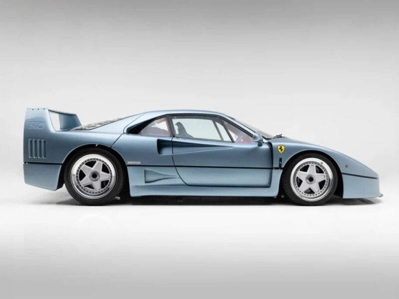 RM Sotheby's To Offer One-Off Azzurro Hyperion Ferrari F40 With LM Upgrades